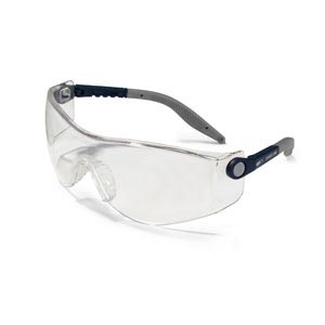 Eurospecs™ Safety Glasses - Clear Anti-scratch/Anti-mist Lenses - Black ...