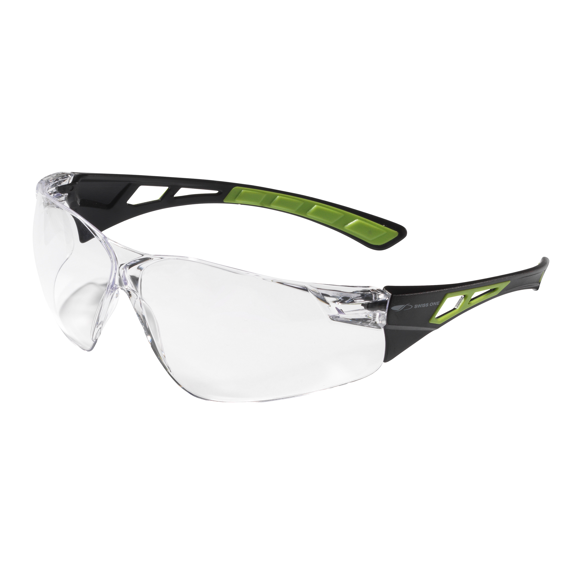 Shelter™ Safety Specs - Clear Anti-scratch/Anti-mist Lenses - Black ...